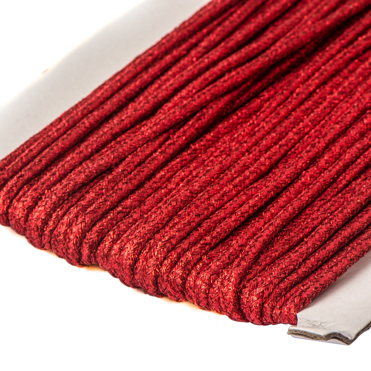 Metallic Red Cord Ø4 mm