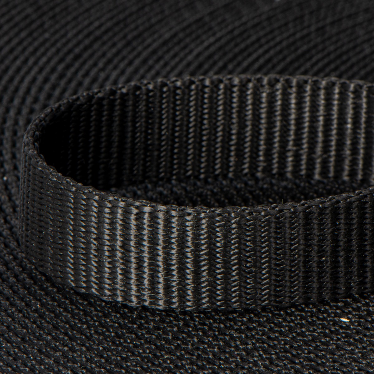 Black 40mm Heavy Webbing