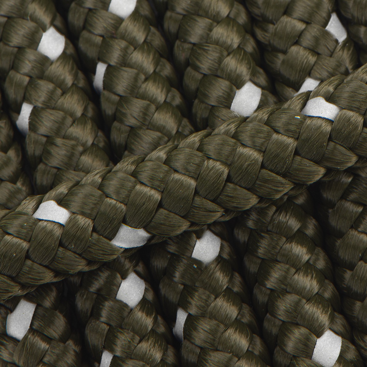 PPM - Ø 10 mm. touw - Army Green Reflectable
