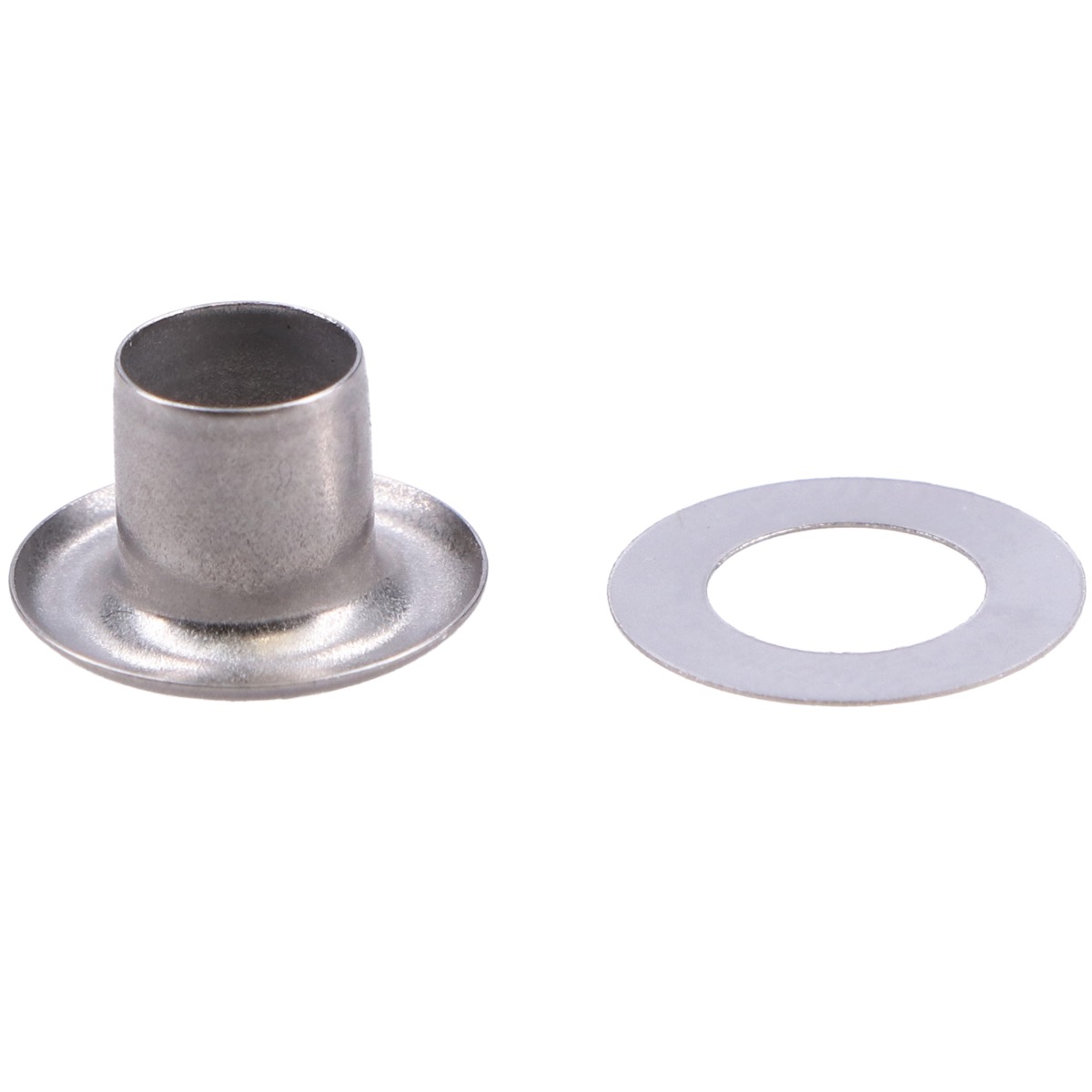 Eyelet / Hollow Rivet 'Stainless Steel' Ø 6 mm
