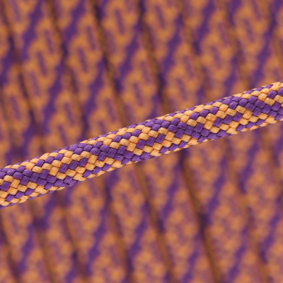 Deep Purple & Golden Copper Glamour - Helix DNA Paracord 550 Type III