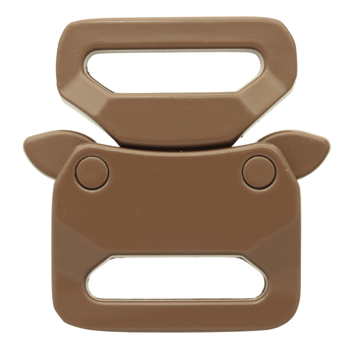 Brown Metal Safe Lock Buckle - 20mm