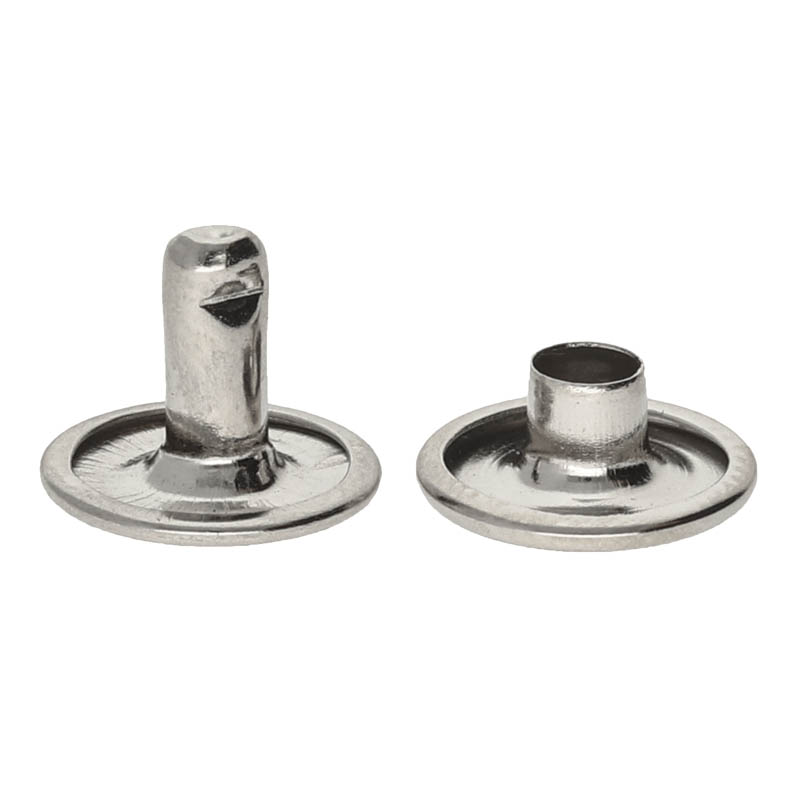 Nickel Plated 8 x 10 mm Single Cap Rivet
