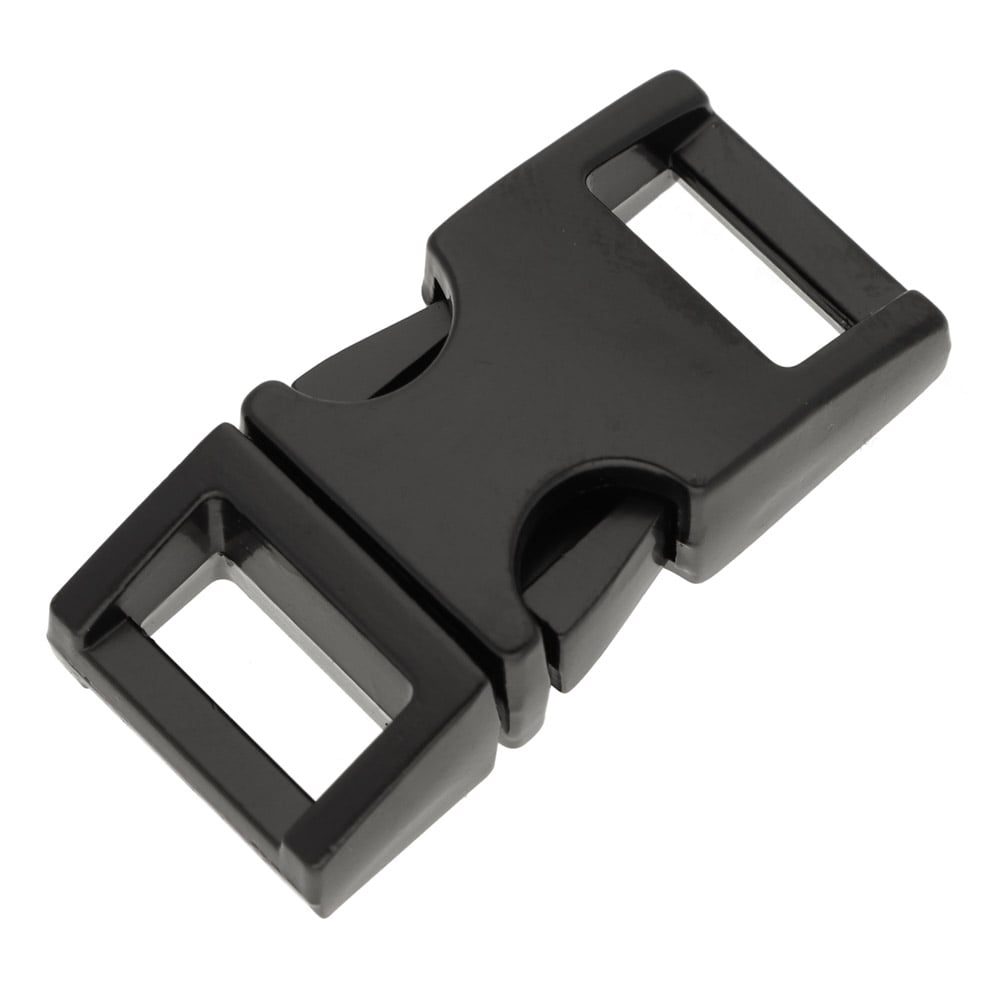 Black 10 mm Metal Side Release Buckle