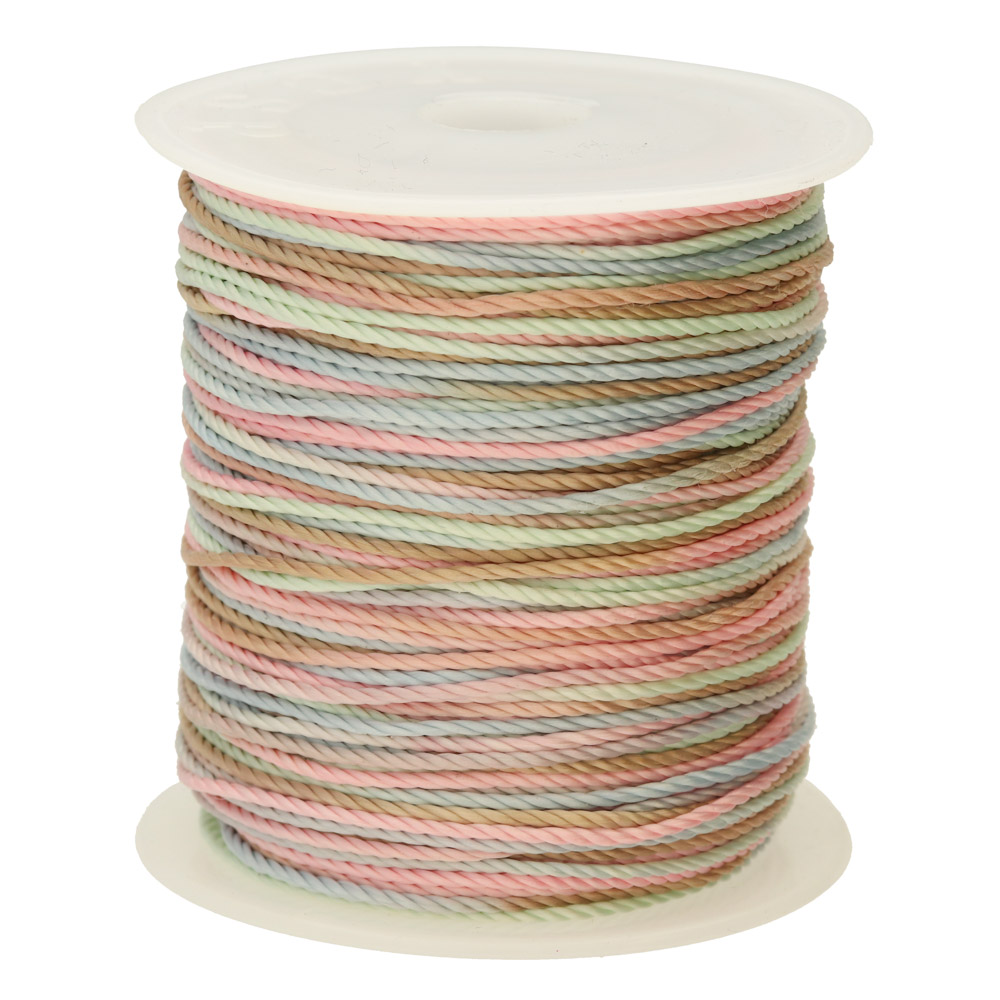1.5mm Crushed Candy Dip Dye Rope | 40m Spool