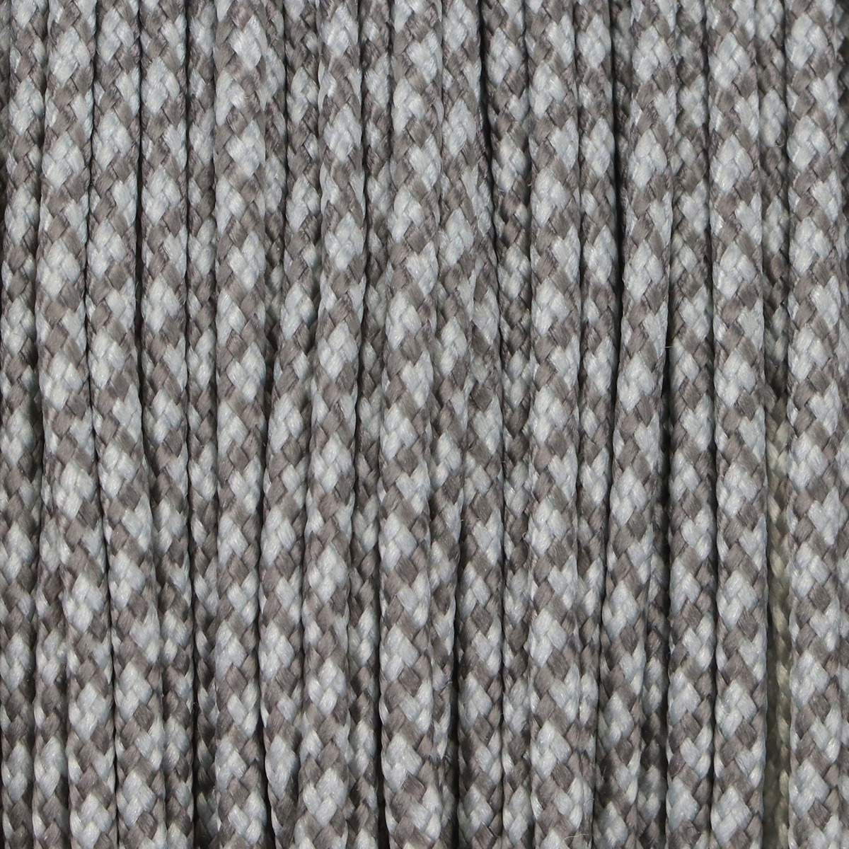 Charcoal Grey & Silver Grey Diamonds Paracorde Type I