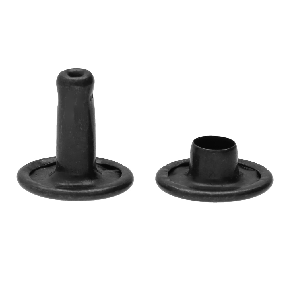 Black 11 mm Dubbele Kap Klinknagel