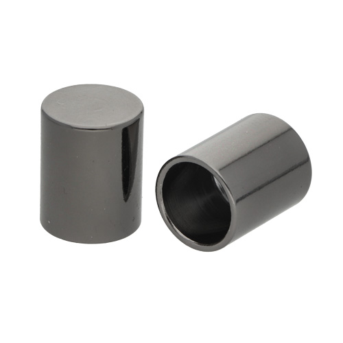 Gun Metal 10 x 15 mm Premium End Caps