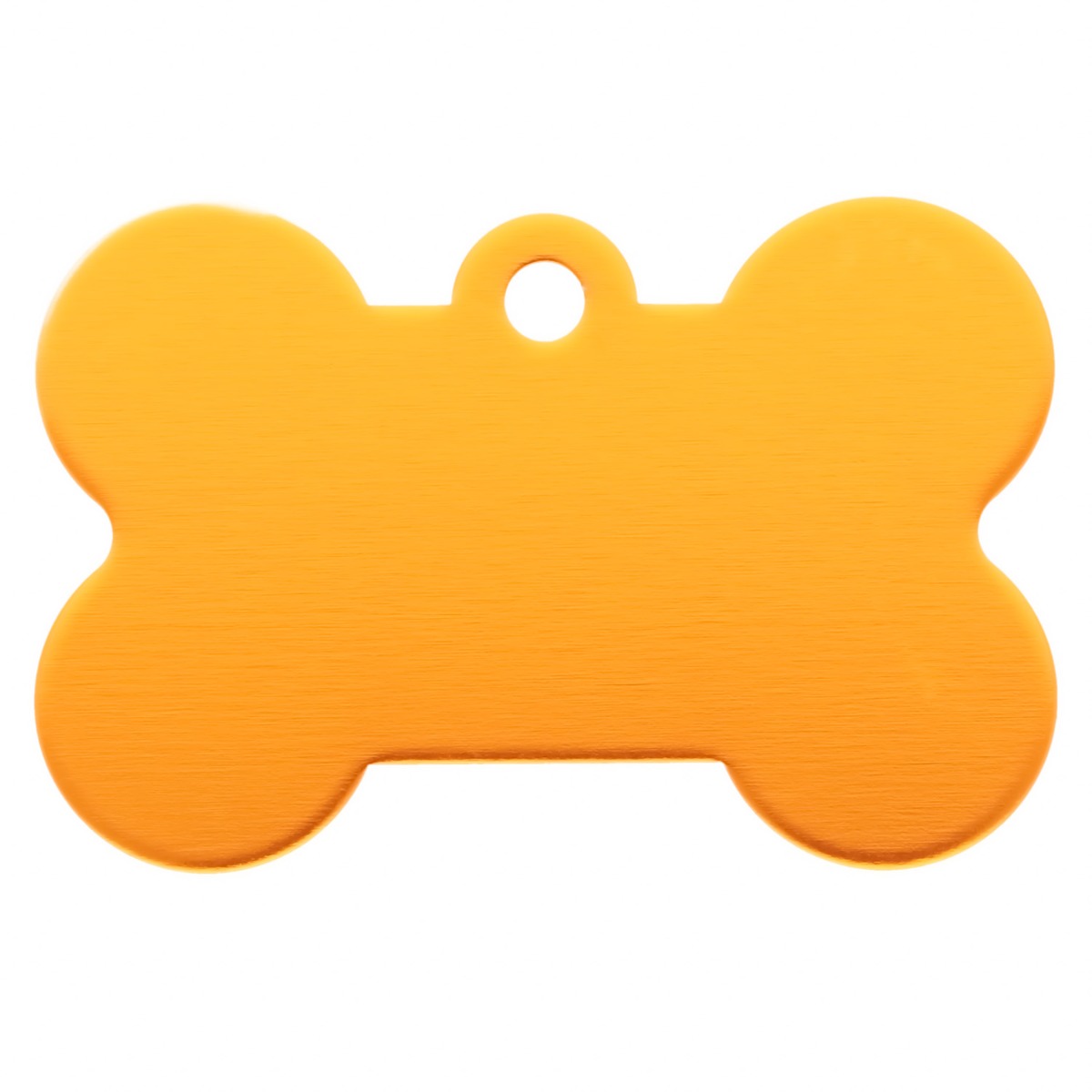 A high quality name tag in a Dog Bone shape. Fits perfectly on your dog ...