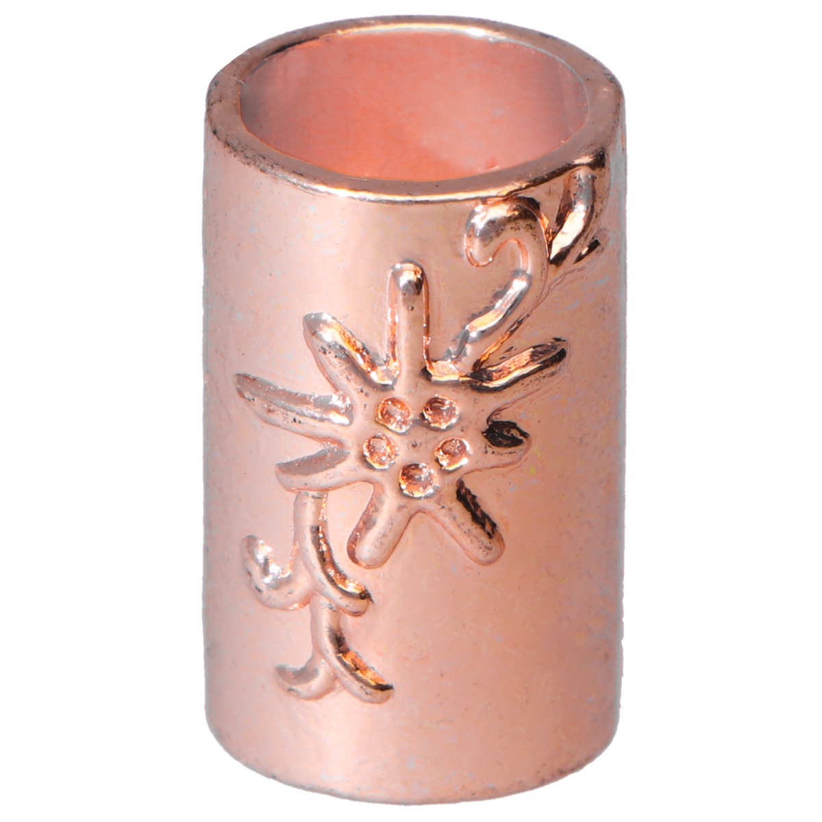 Flower Cord Tube Rose Gold 10 mm